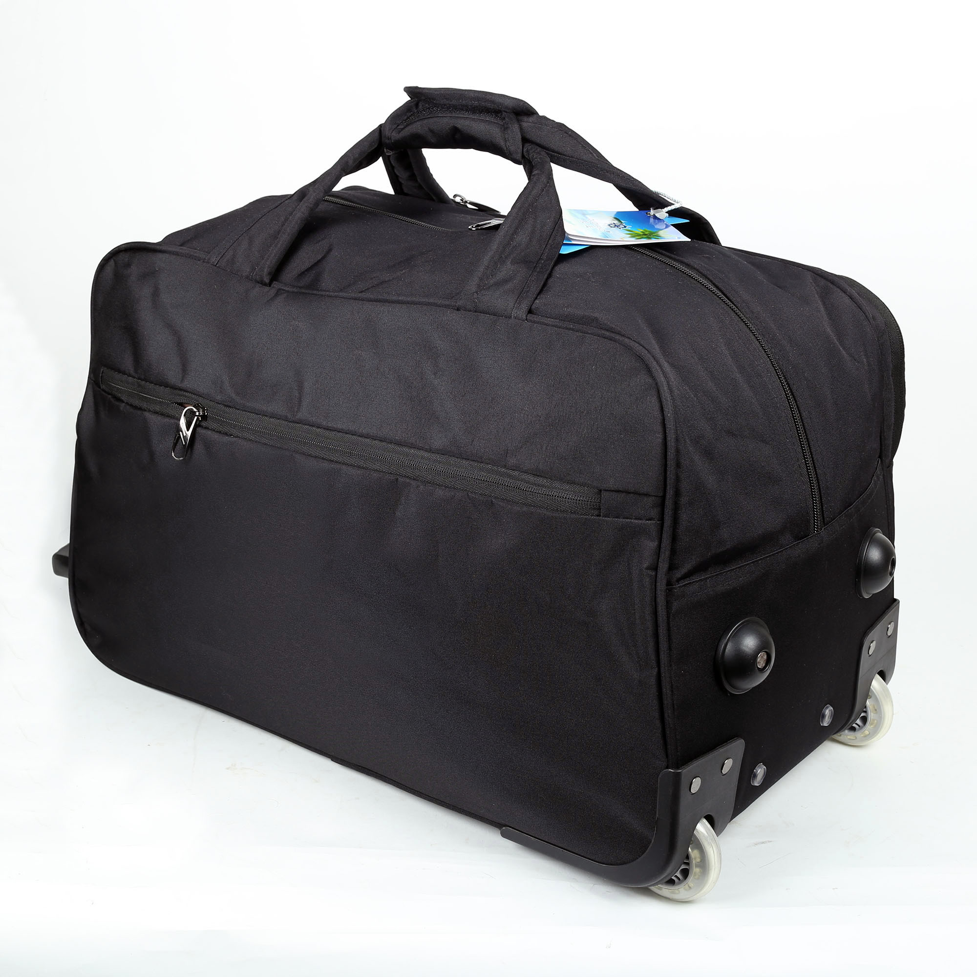 Дорожная сумка на колесах Duowang 211-24 Black, цвет: черный, купить в ...
